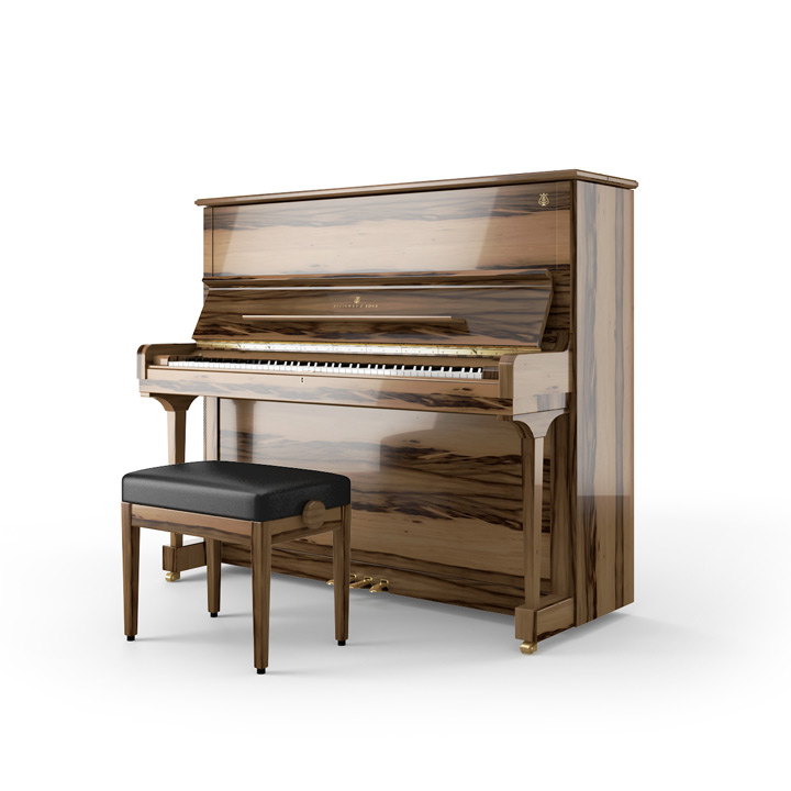 Steinway Upright Piano - Model K by Steinway & Sons